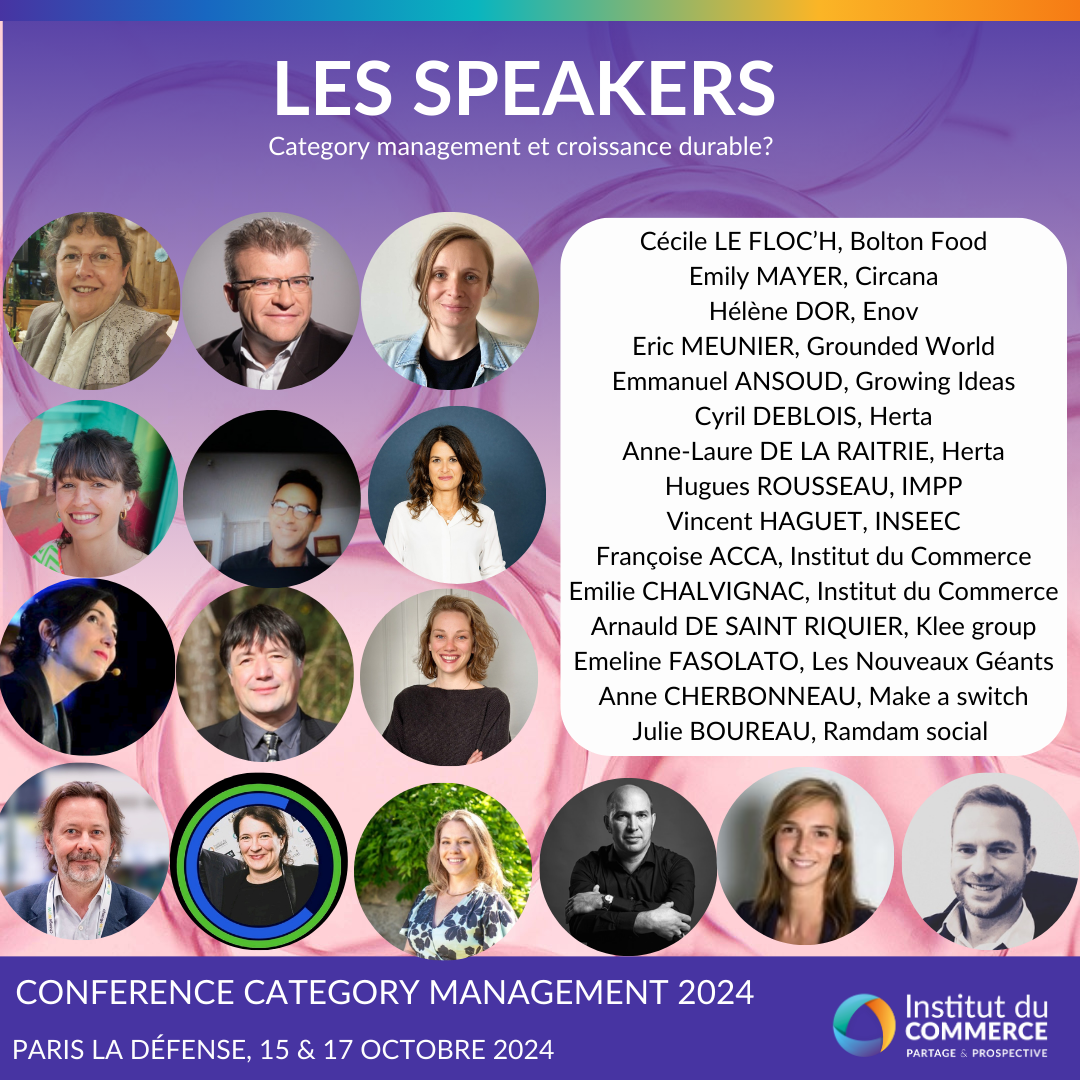 Conférence Category Management 2024 | Institut du Commerce